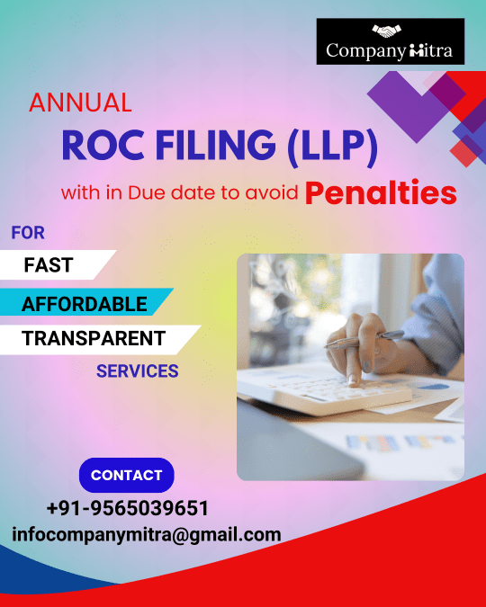 ROC Annual Filing LLP - COMPANY MITRA