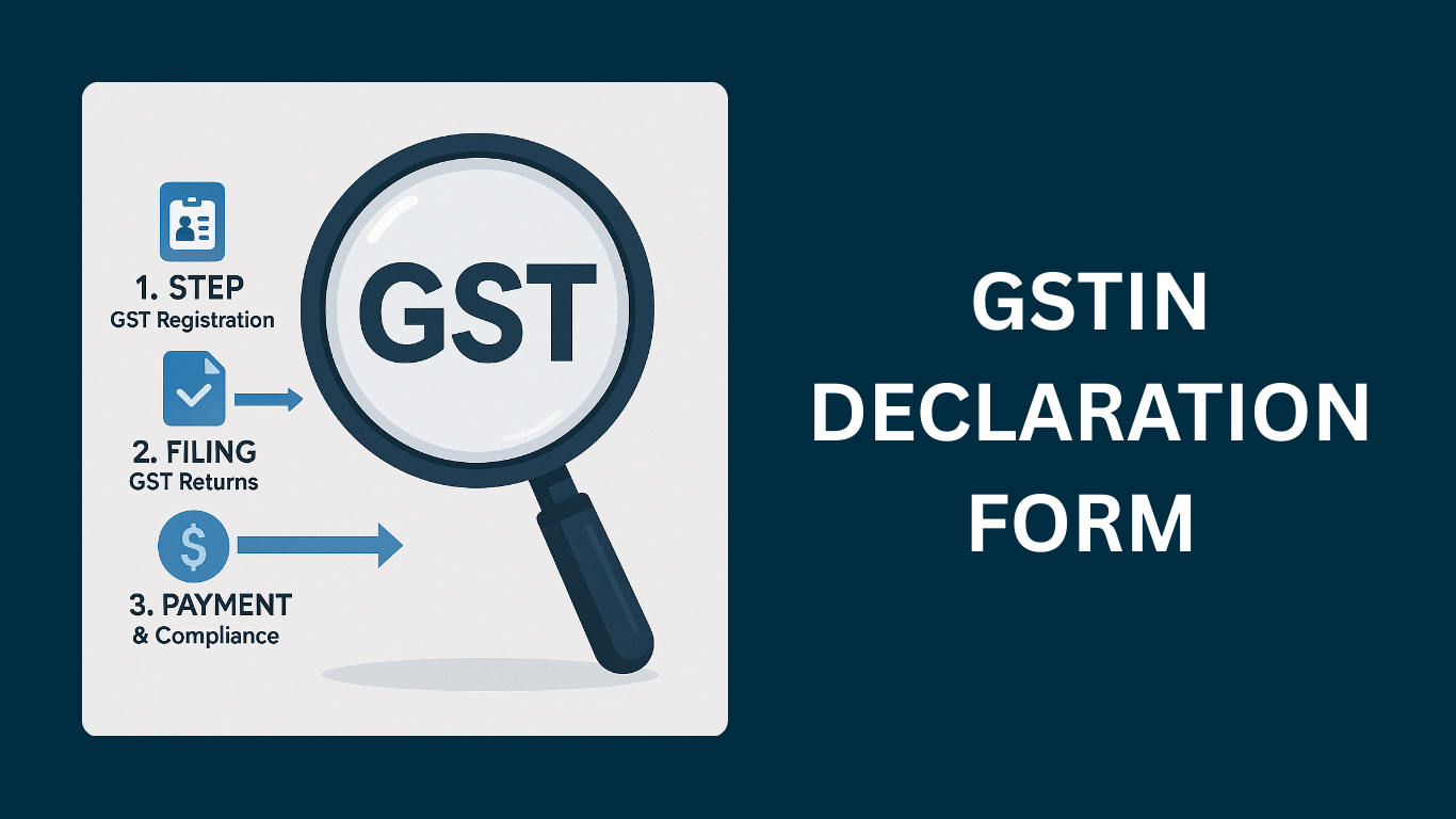 GSTIN DECLARATION FORM