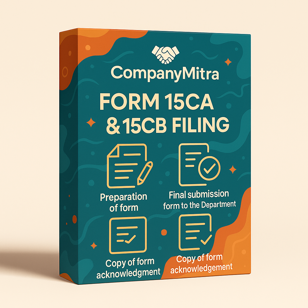 Form 15CA & 15CB Filing - COMPANY MITRA