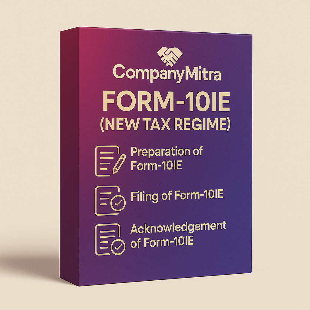 Form-10IE (New Tax Regime)